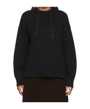 THE ROW Puff-sleeved Crewneck Jumper