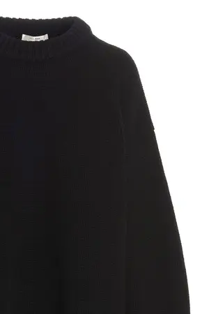 THE ROW Puff-sleeved Crewneck Jumper
