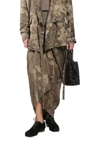 UMA WANG Gods Skirt - Brown