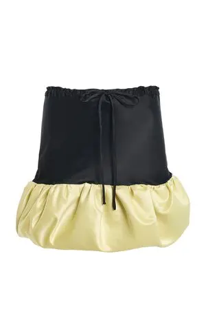 ZANKOV Kiki Silk-blend Mini Skirt - Multi