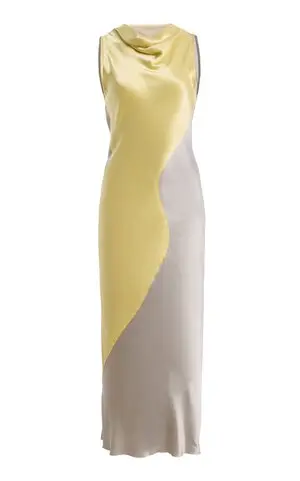 ZANKOV Marian Silk Midi Dress - Multi