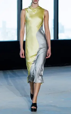 ZANKOV Marian Silk Midi Dress