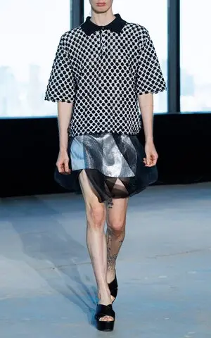 ZANKOV Danyelle Silk-blend Mini Skirt