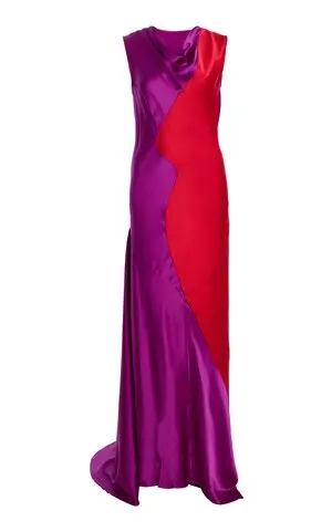ZANKOV Marian Silk Maxi Dress - Multi