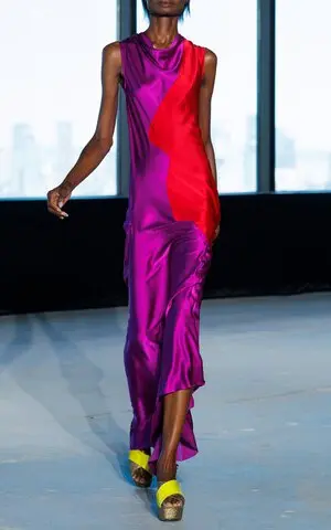 ZANKOV Marian Silk Maxi Dress