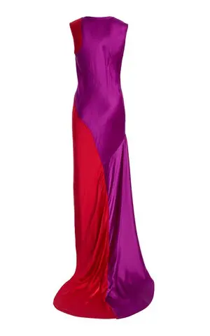 ZANKOV Marian Silk Maxi Dress
