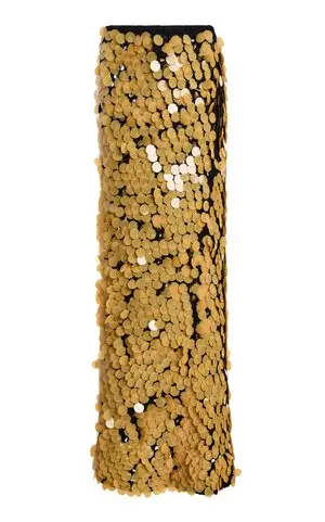 ZANKOV Maxime Macrame Cotton Maxi Skirt - Multi
