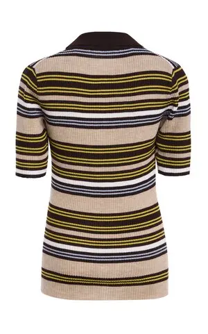 ZANKOV Janis Knit Polo Top