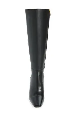 Vince Camuto Bennidy Wide Calf Leather Knee High Boot
