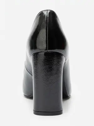 PROLOGUE SHOES Bans Block Heel Pump - Black