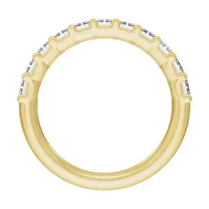 IVY & PEARL CO. 2 1/5 Ct Lab-grown Diamond Band In 14k Gold