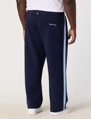 Psycho Bunny Big & Tall Pal Wide-leg Track Pants