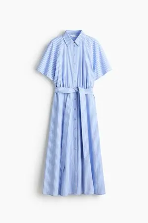 H&M Tie-belt Shirt Dress