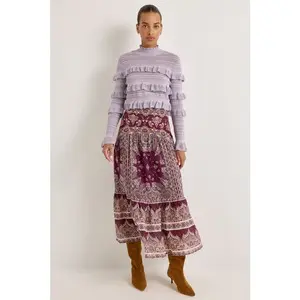 MARIE OLIVER Adeline Top - Thistle