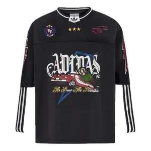 Adidas Wild Jersey Asia Sizing - Black