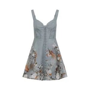 Zimmermann Momentum Corded Mini Dress