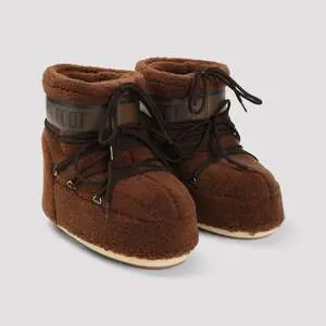 Moon Boot Icon Low Fleece Boot - Brown