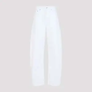 Alaïa Round Trousers - White