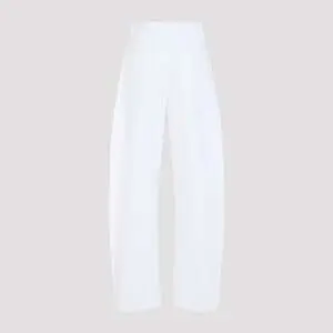 Alaïa Round Trousers - White