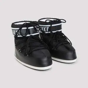 Moon Boot Icon Low Nylon Boot - Black
