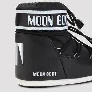 Moon Boot Icon Low Nylon Boot - Black