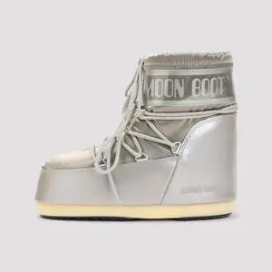 Moon Boot Icon Low Glance Boot - Silver