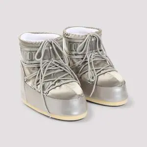 Moon Boot Icon Low Glance Boot - Silver