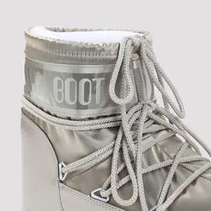 Moon Boot Icon Low Glance Boot - Silver