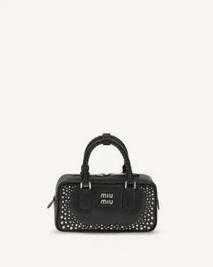 Miu Miu Arcadie Studded Leather Handbag