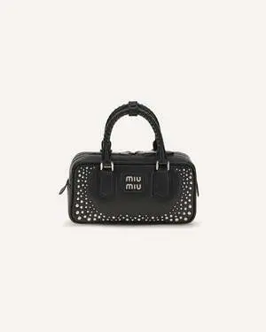 Miu Miu Arcadie Studded Leather Handbag