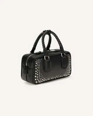 Miu Miu Arcadie Studded Leather Handbag