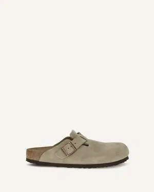 BIRKENSTOCK Boston Mules - Beige