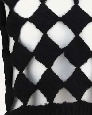 Rick Owens Open Knit Vest Ale