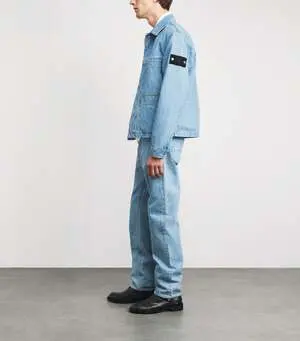 Stone Island Denim Coach Jacket