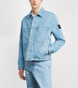 Stone Island Denim Coach Jacket