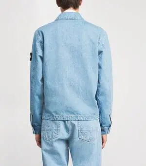 Stone Island Denim Coach Jacket