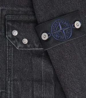 Stone Island Denim Zip-up Overshirt