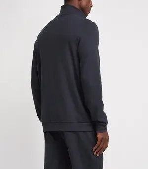 Hanro Stretch-cotton Zip-up Sweatshirt