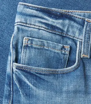 L'Agence Cropped Kendra Flared Jeans