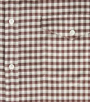 MAISON MARGIELA Gingham Flannel Shirt
