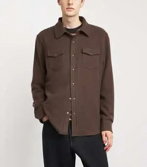 GOD'S TRUE CASHMERE Cashmere Button-up Shirt