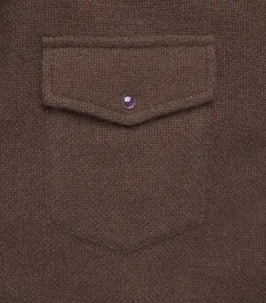 GOD'S TRUE CASHMERE Cashmere Button-up Shirt