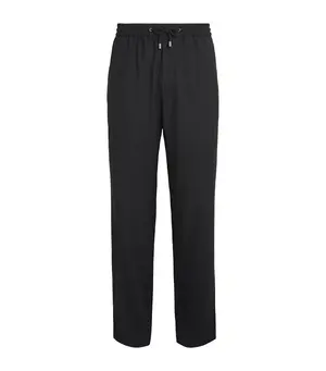 GOD'S TRUE CASHMERE Cashmere Soul Straight Trousers - Black