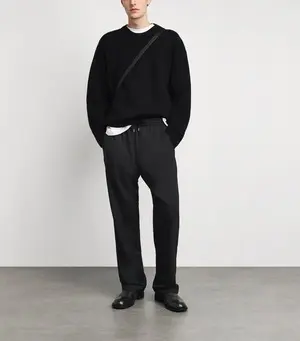 GOD'S TRUE CASHMERE Cashmere Soul Straight Trousers