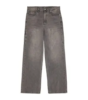 WOOYOUNGMI Cotton Corduroy Jeans - Grey