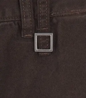 WOOYOUNGMI Cotton Canvas Wide-leg Jeans