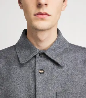Gabriela Hearst Wool-cashmere Drew Overshirt