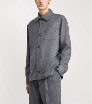 Gabriela Hearst Wool-cashmere Drew Overshirt