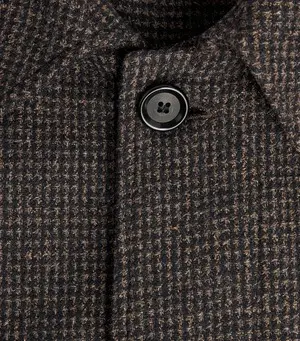 Oliver Peoples Tweed Houndstooth Lothian Coat
