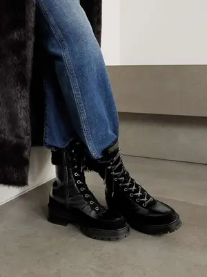 AQUAZZURA Round-head Short Boots